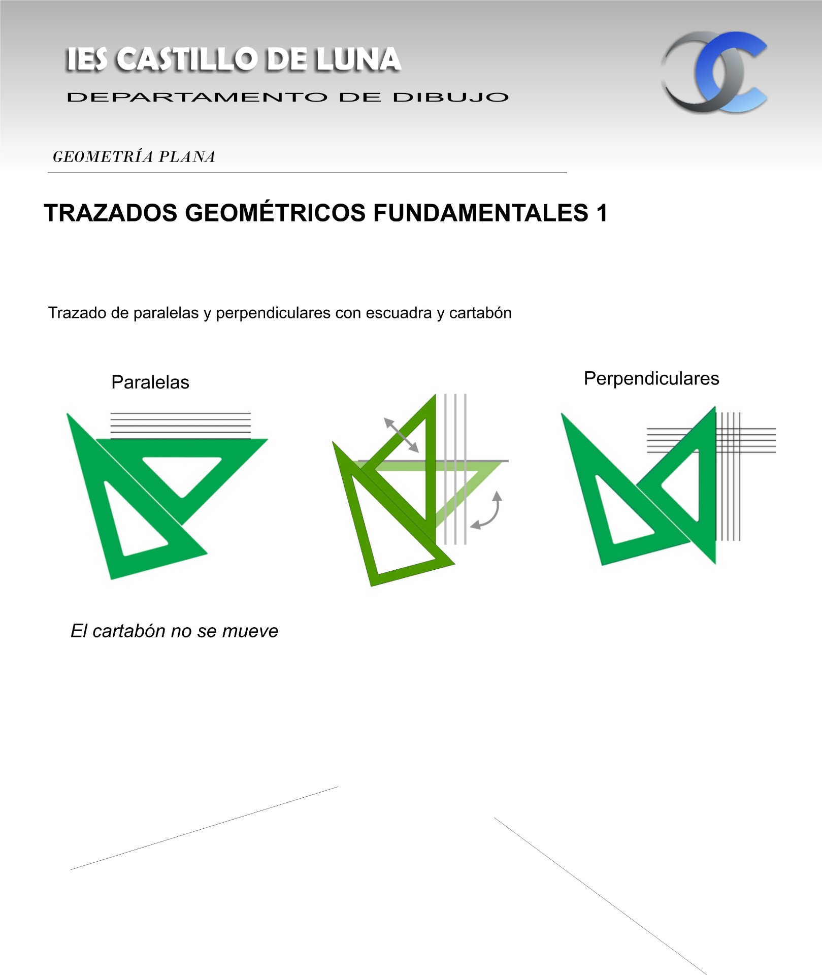 TRAZADOS GEOMÉTRICOS BÁSICOS :: Dibujo-tecnico-bachillerato